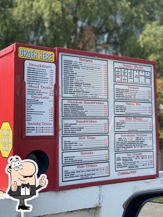 Menu at Gem In & Out restaurant, Caldwell