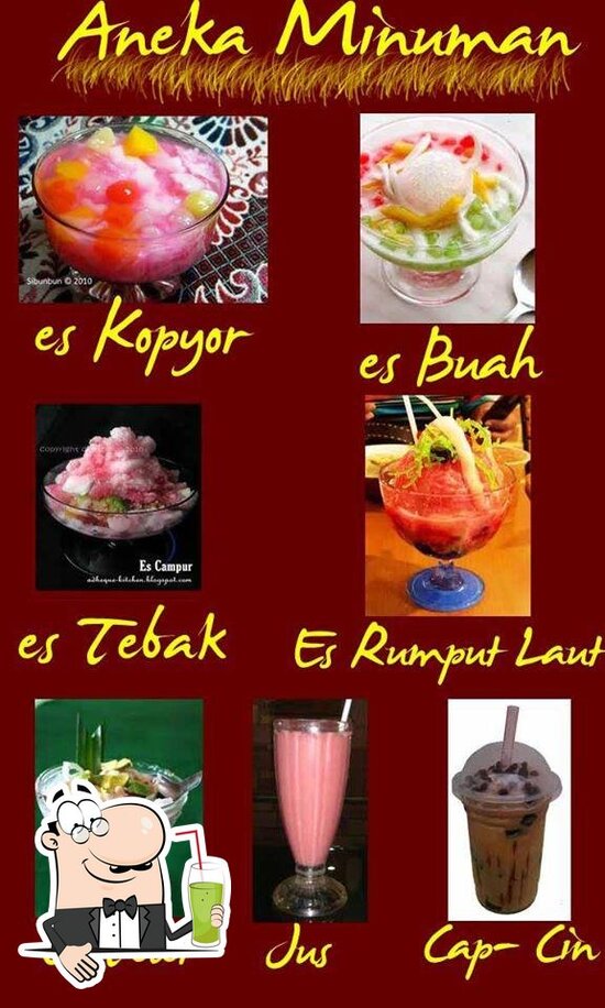 Menu at Family Cafe, Indonesia, Jalan Bangau Sakti - Panam