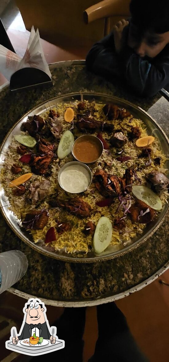 Menu at Hyderabad Mandi House, Bengaluru
