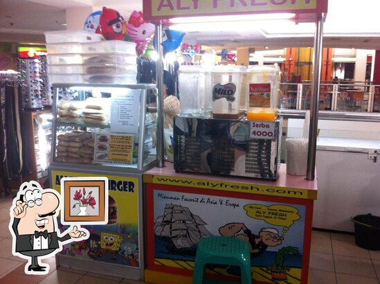 Menu at Aly Fresh Burger restaurant, East Jakarta
