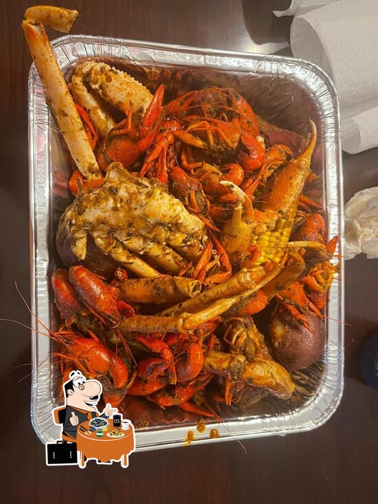 Menu at Long Bois Seafood restaurant, Buda