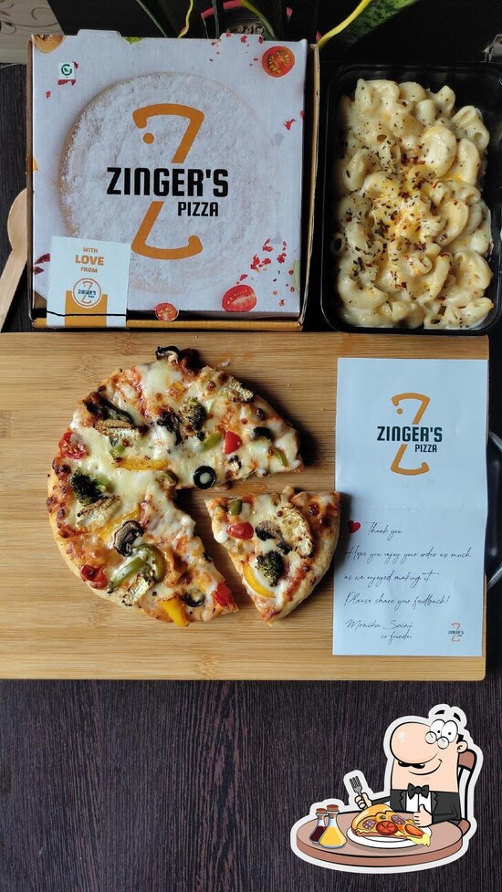 Menu at Zinger's Pizza, New Delhi