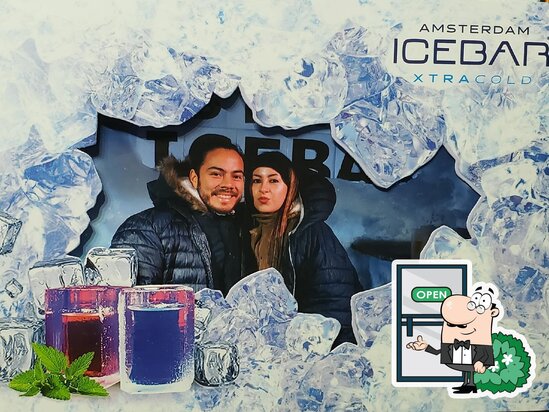 Menu at Ice Bar, Strasbourg