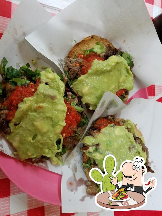 Menu at Tacos Chely restaurant, Tijuana, Blvd. Gustavo Díaz Ordaz 153