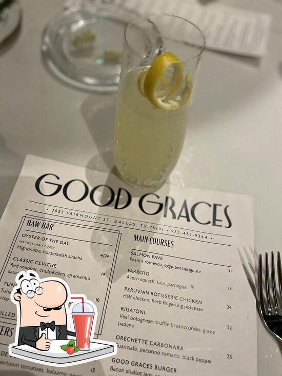 Menu at Good Graces pub & bar, Dallas