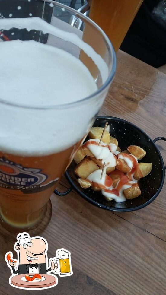 Carta del pub y bar Rocka Rolla, Majadahonda