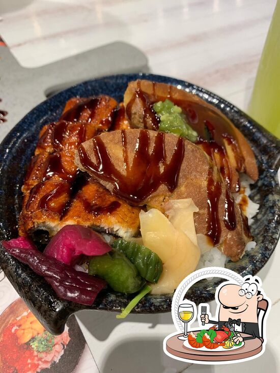 Menu at Sushi Shin restaurant, Pak Kret