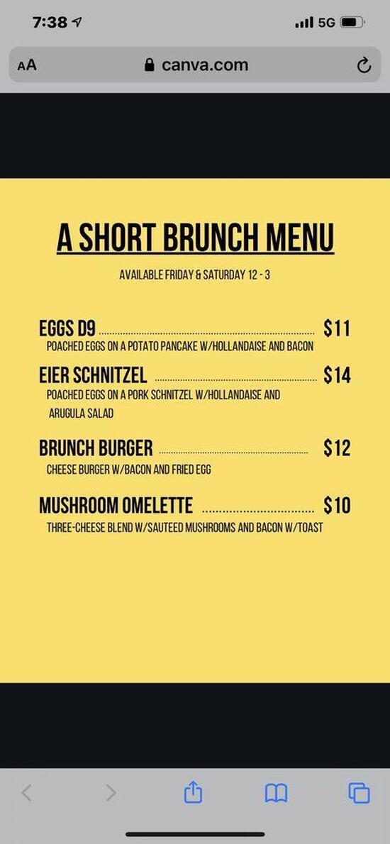 Menu at District 9 Draught Haus pub & bar, Dallas