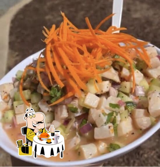 Menu at Mariscos_y_botanas restaurant, Tulare