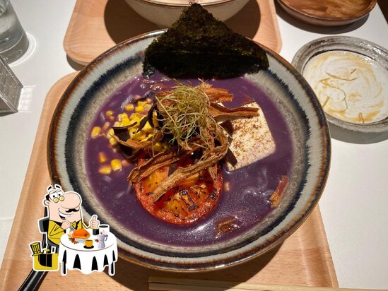 Menu at Ramen moto restaurant, London