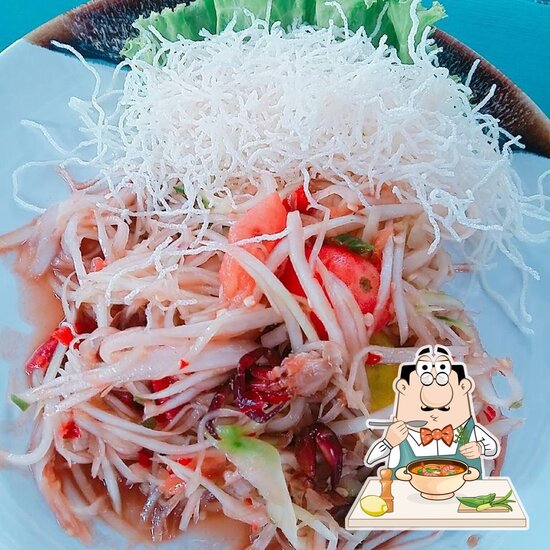 Menu at Chic Chic Cafe, Bangkok