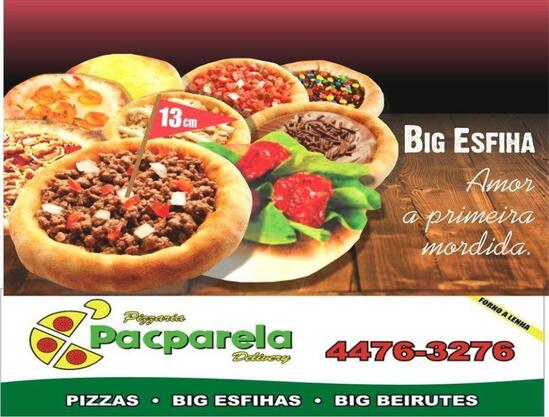 Menu em 1085 PUB, Santo André