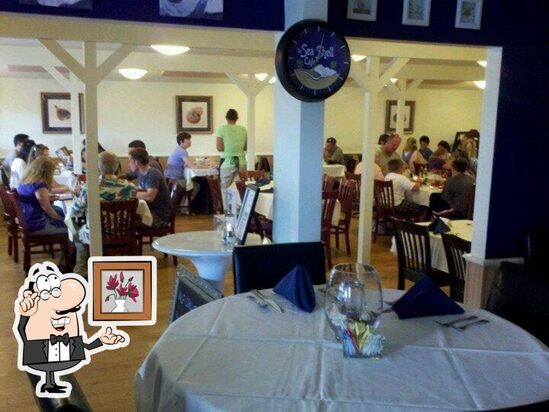 Menu at Sea Shell Cafe, Chincoteague Island