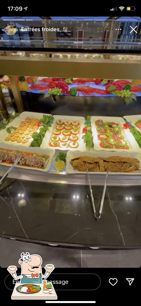 Menu au WOK IN, Mons