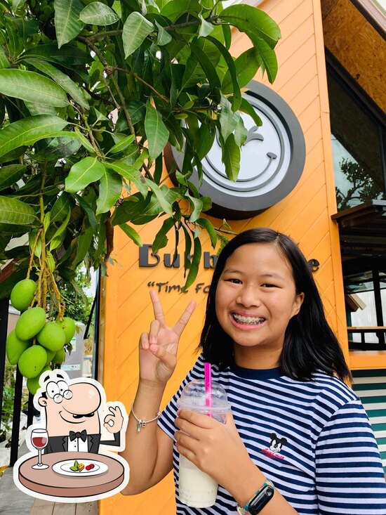 Menu at Bubble Time cafe, Pak Phayun
