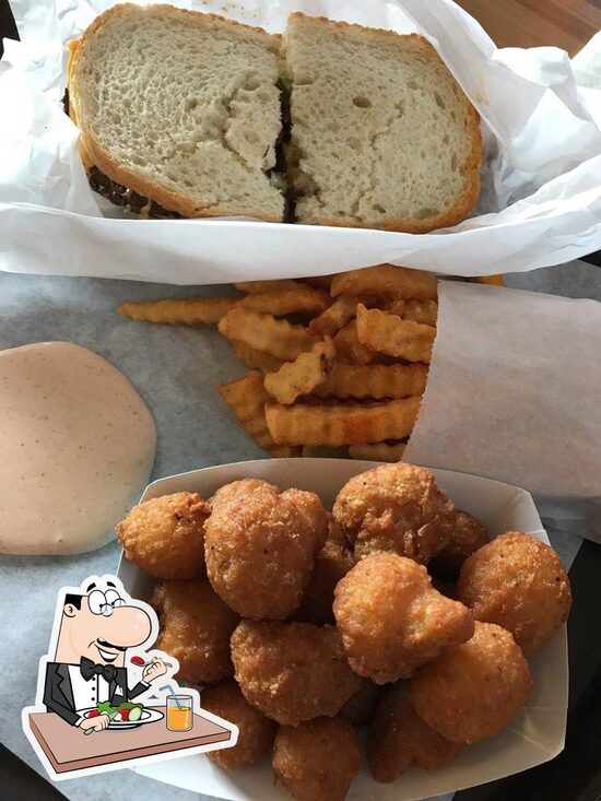 Menu at Juicy Burger restaurant, Porterville