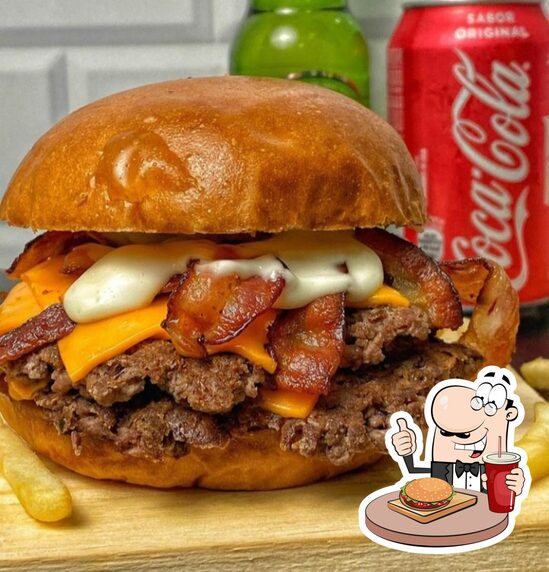 Menu em MV Burger restaurante, Gurupi