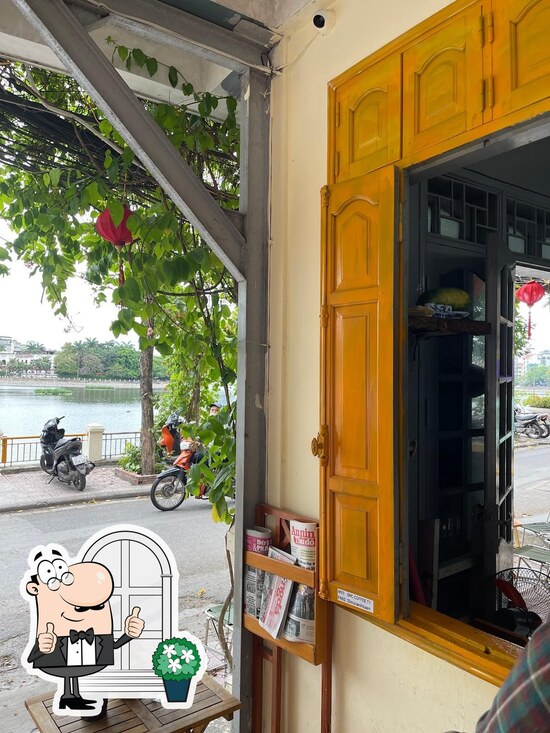 Menu at BMC Coffee, Hanoi