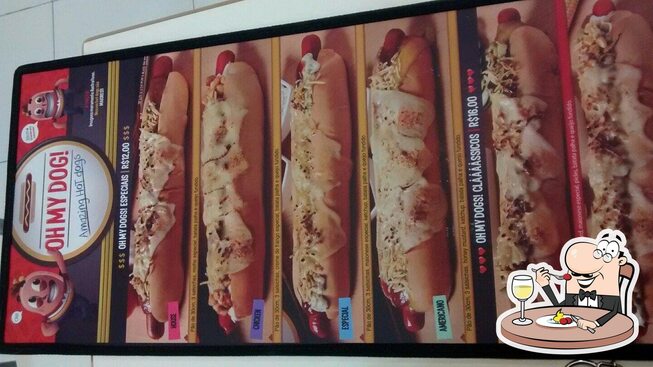 Menu at OMD! Amazing HotDog., Teresina