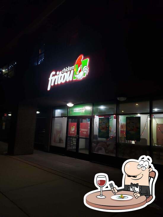 Menu at Fritou Chicken restaurant, Calgary, 436 14 St NW