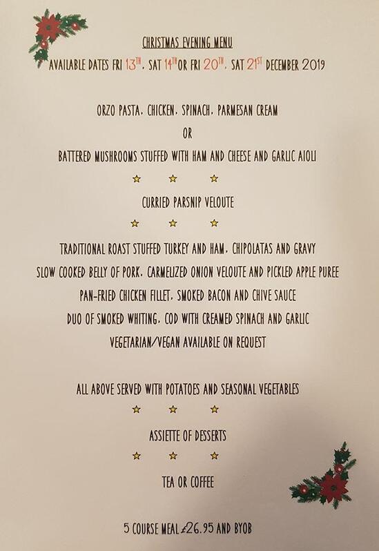 Menu at Kitchen Lurgan restaurant, Lurgan