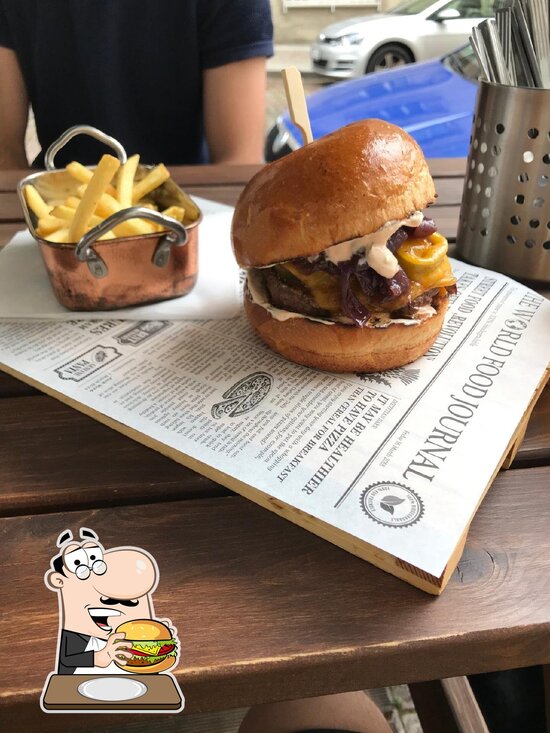 Menu at Loki Burgers pub & bar, Prague