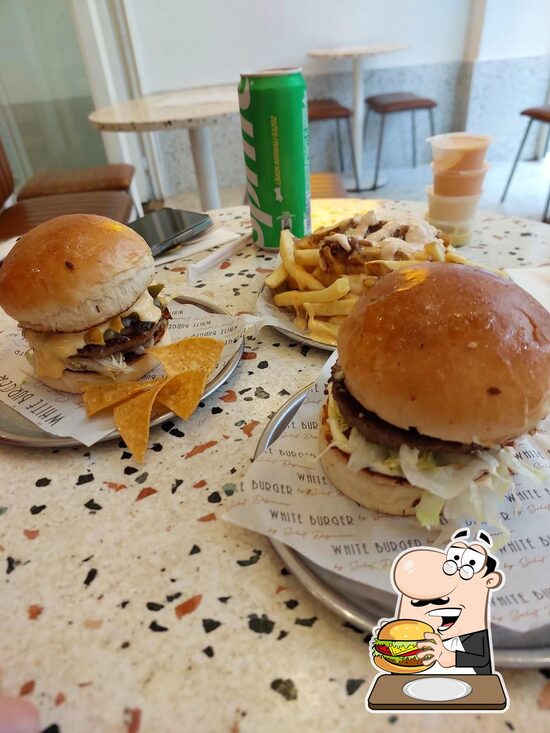 Menu at WHITE BURGER by Serhat Doğramacı MODA, Istanbul