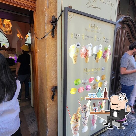 Pietro Gelato restaurant, Prague - Restaurant menu and reviews