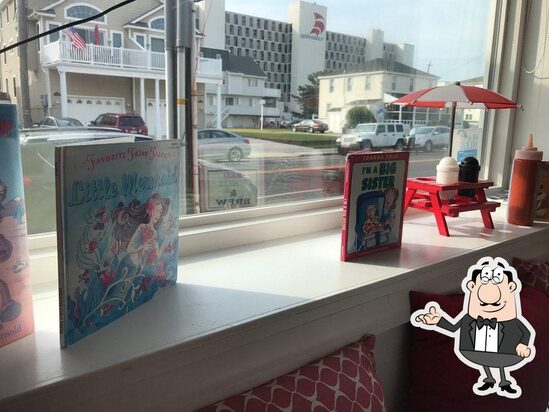 Menu at Red, White & Brew cafe, Sea Isle City