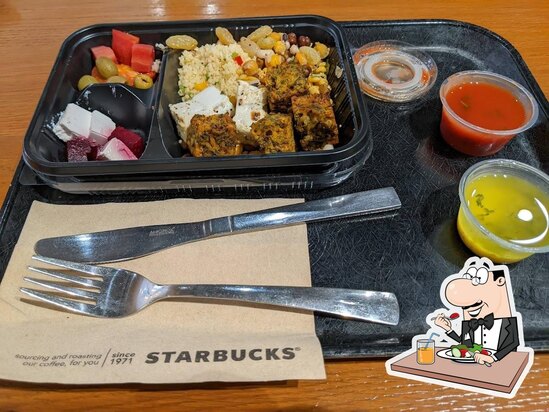 Menu at Starbucks, Noida, Dlf Mall Of India