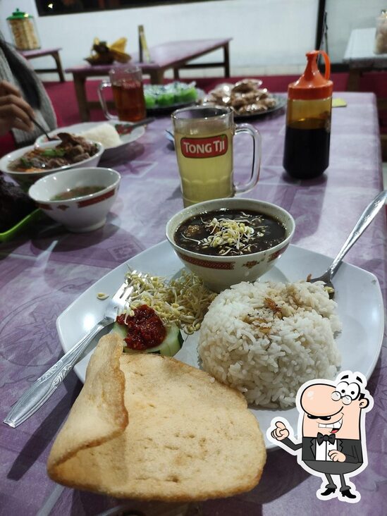 Menu at SOP IGA sapi restaurant, Jatiroto
