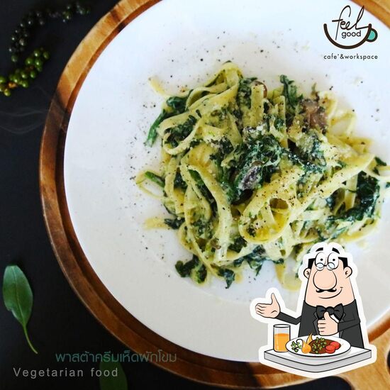 Menu at Feel Good Cafe, Phitsanulok