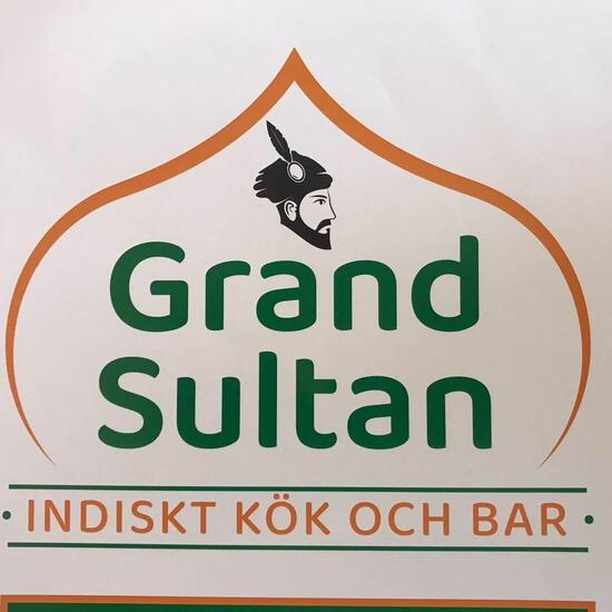 Menu at Grand Sultan restaurant, Köping