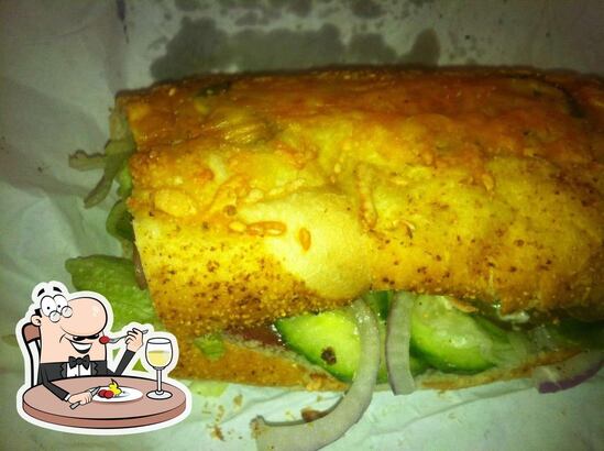 Menu at Subway fast food, Calgary, 275 Shawville Blvd SE Bay 3