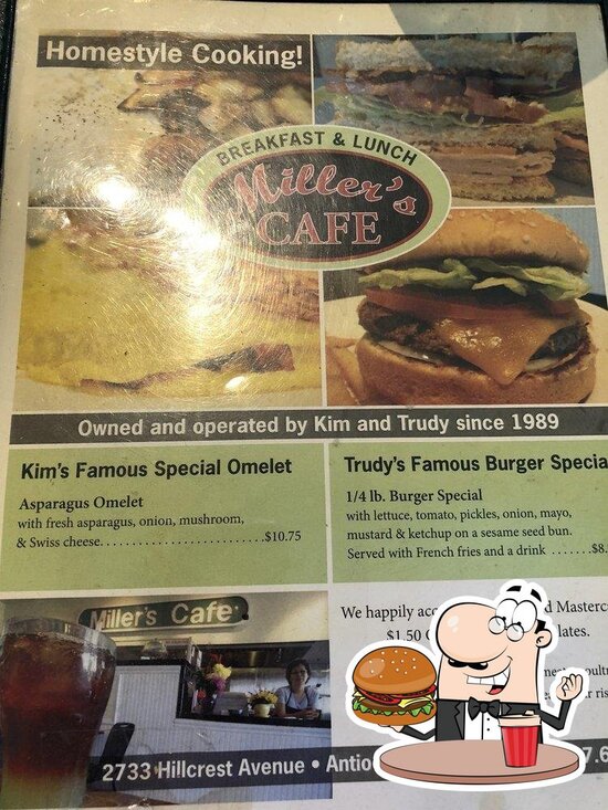 Miller's Cafe, 2733 Hillcrest Ave in Antioch - Restaurant menu and reviews