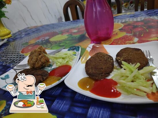 Menu at Saha restaurant, Katwa