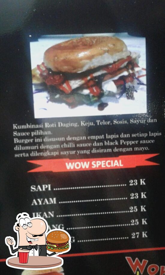 Wow Burgers (Batam KDA) restaurant, Batam - Restaurant reviews