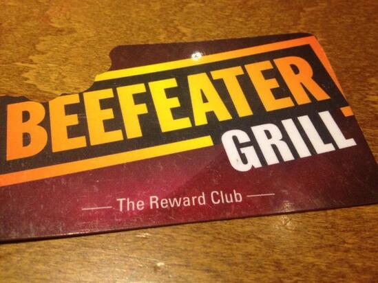 Menu at Starting Gate Beefeater restaurant, Hereford