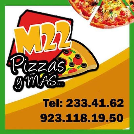 Carta de Pizzeria M-22 oficial, Agua Dulce