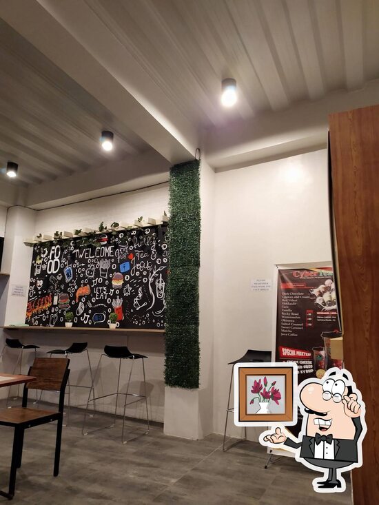 Menu at CYBERTEA MAIN cafe, Dagupan