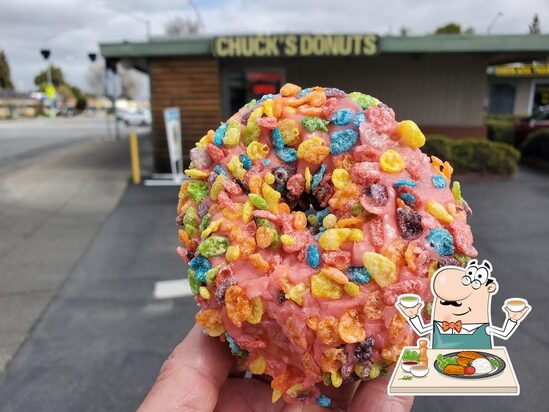 Menu at Chuck's Donuts desserts, Redwood City