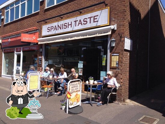 Menu at Spanish Taste cafe, Bournemouth