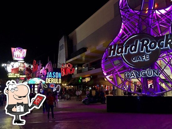 Carta de Hard Rock Cafe, Cancún, Boulevard Kukulcan Km 9