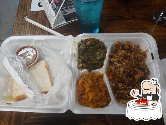Menu at Hog Heaven BBQ, Laurel