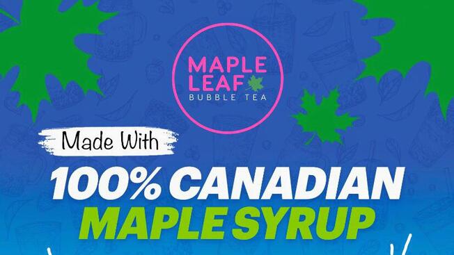 Carta de Maple Leaf Bubble Tea - Moras Dela Paz, Santo Tomas