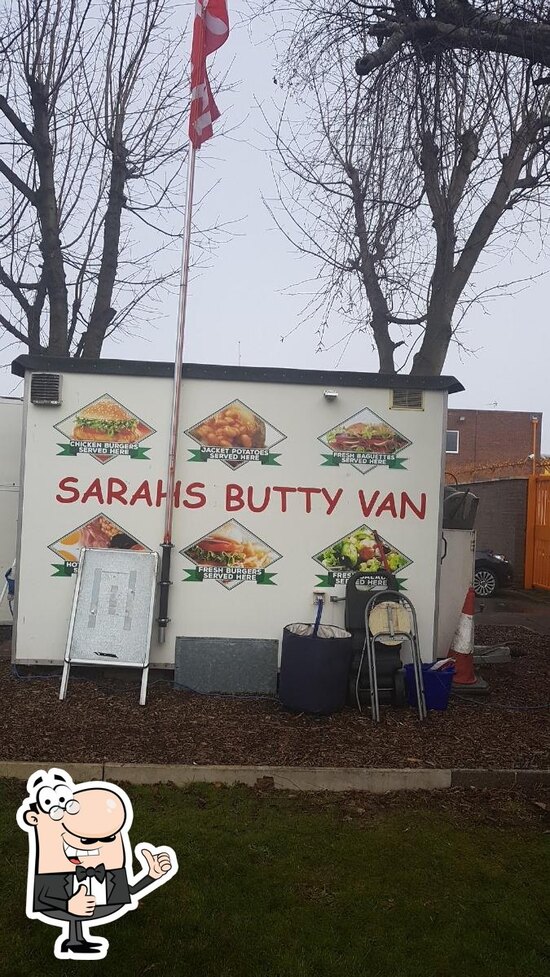 Menu at SARAHS BUTTY VAN, Atherstone