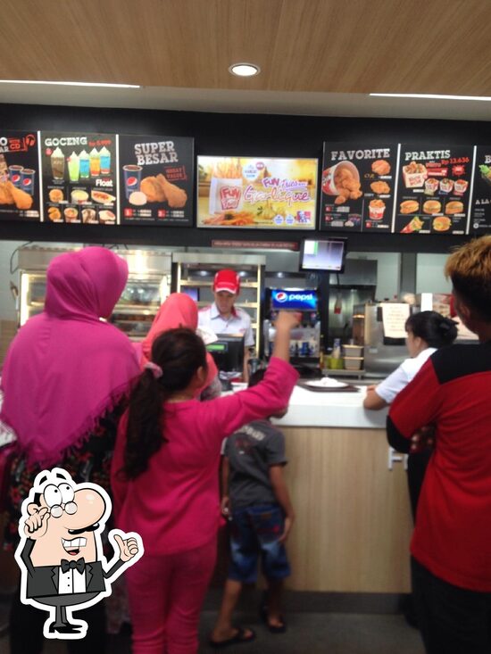 Menu at KFC restaurant, Manado, Manado Town Square II