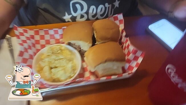 Menu at Whiskey Throttle BBQ, Jasper
