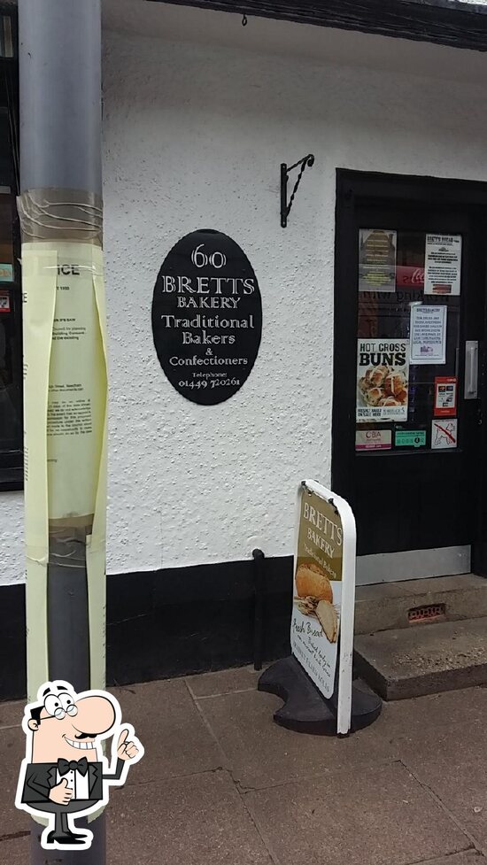 Menu at Bretts Bakery, Needham Market