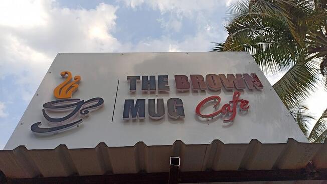 Menu at The brown mug cafe, Sonai